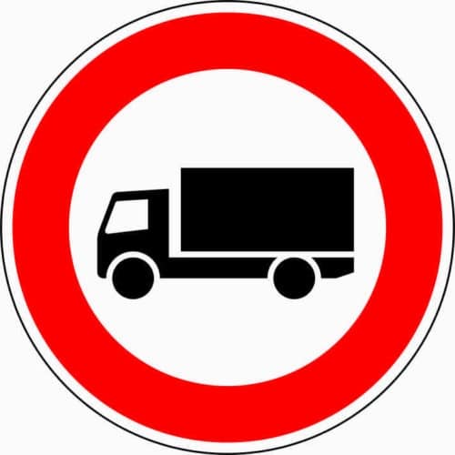 Das "Durchfahrt verboten"-Schild und seine Varianten