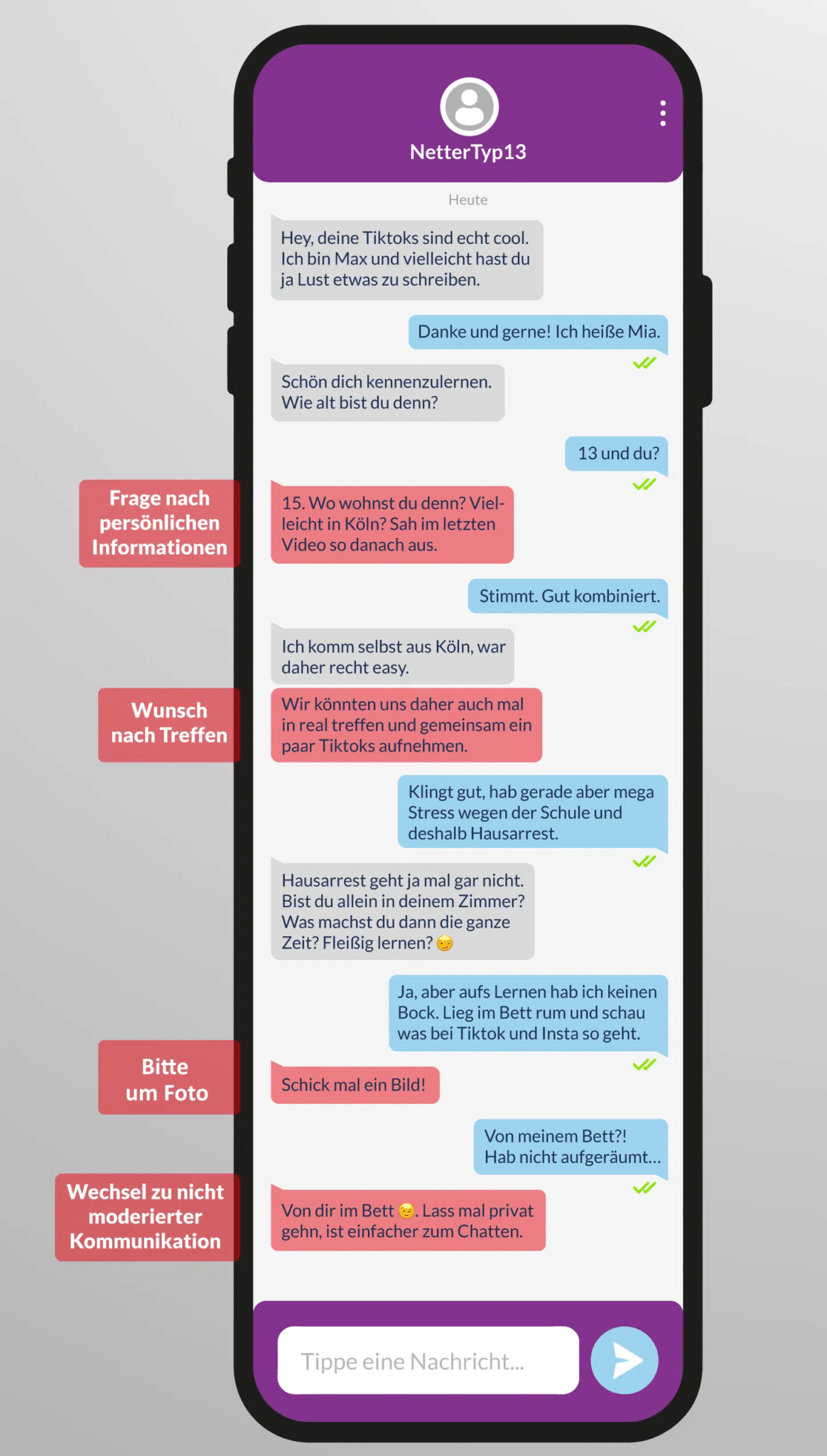 Cybergrooming: Was ist das und droht eine Strafe dafür?