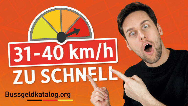40 Km H Zu Schnell Ausserorts