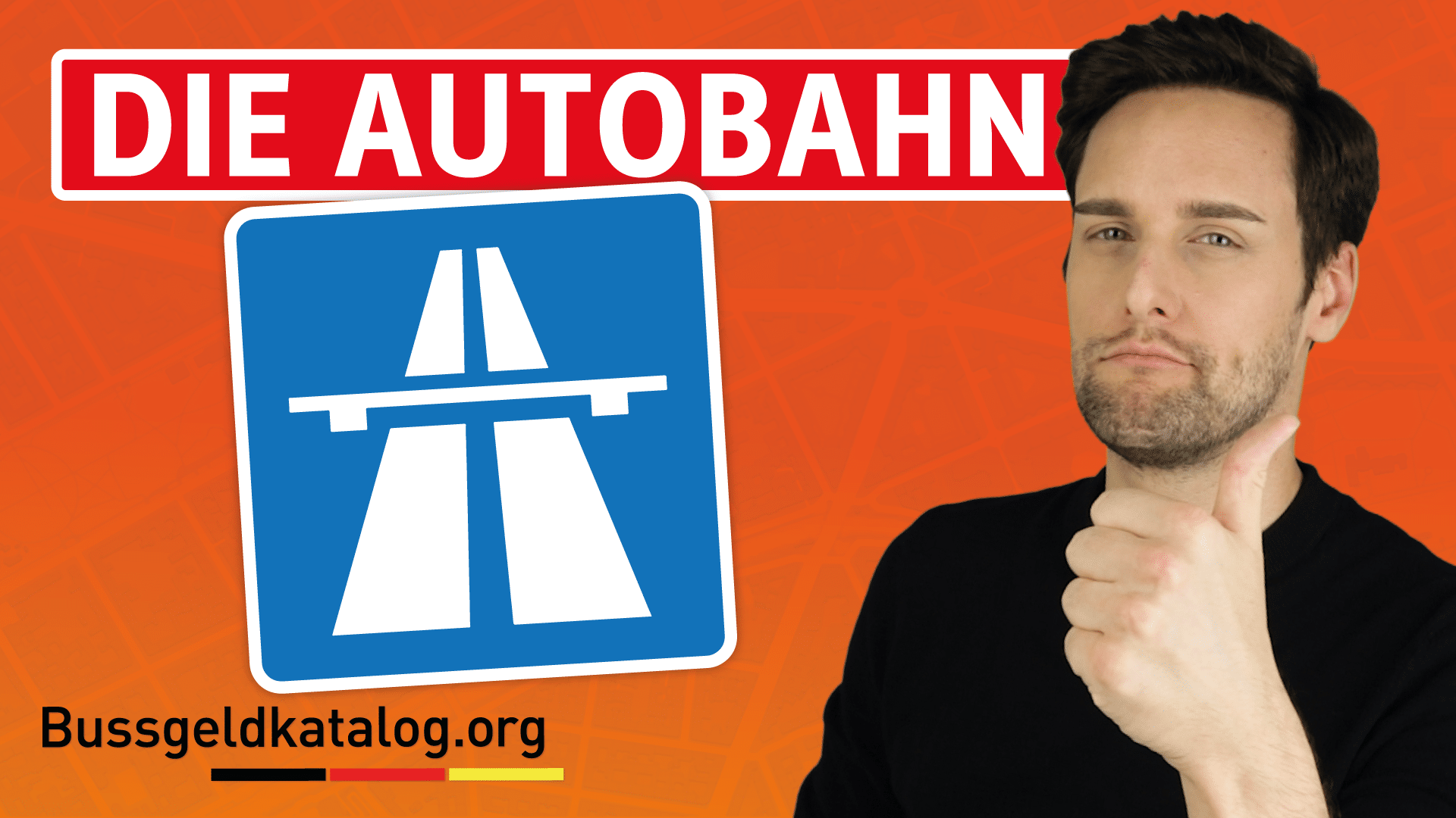 Rechts Uberholen Autobahn